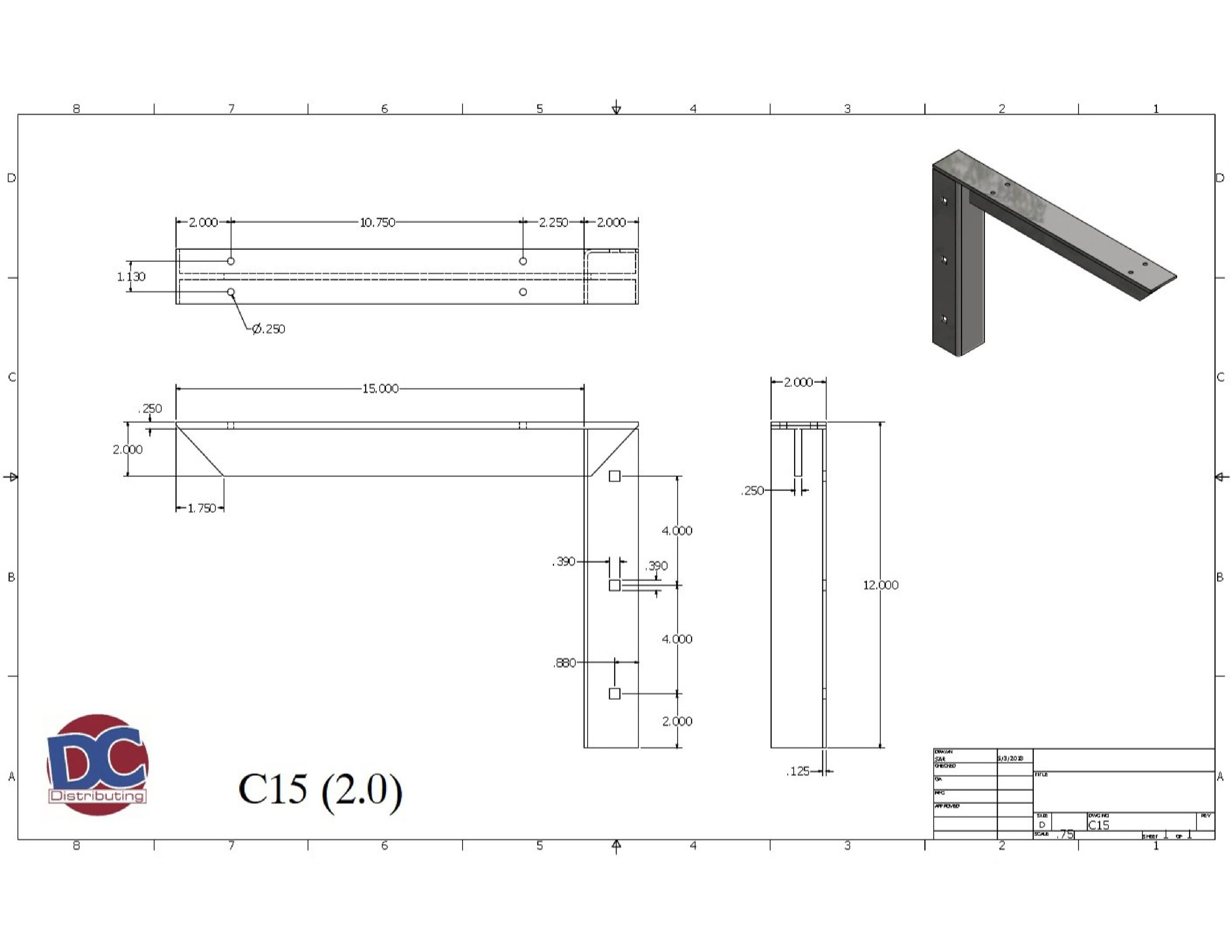 DC Distributing - DC Distributing's brackets are available in a variety ...