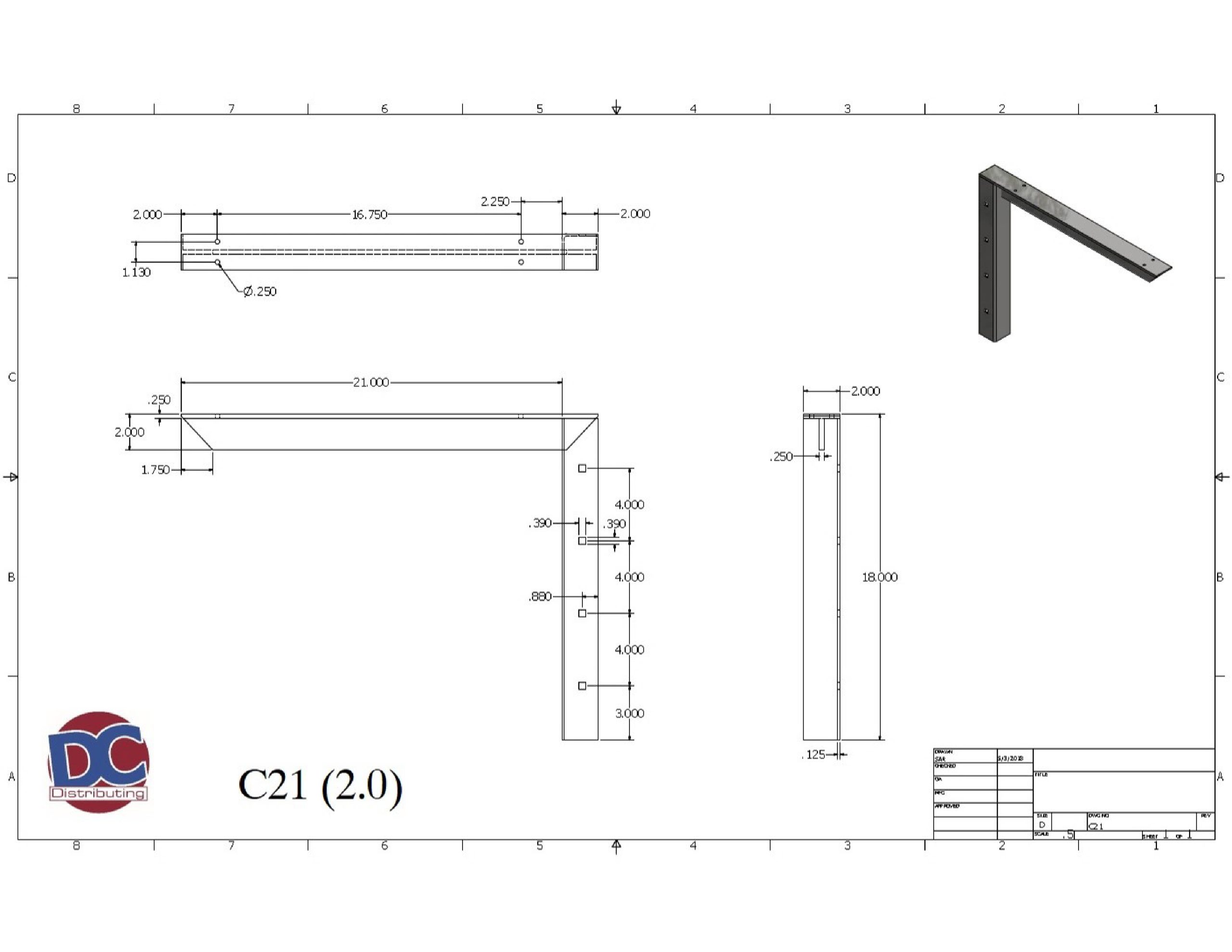 DC Distributing - DC Distributing's brackets are available in a variety ...