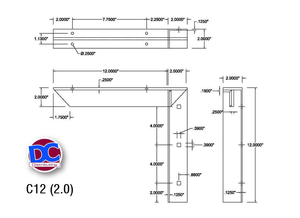 DC Distributing - DC Distributing's brackets are available in a variety ...